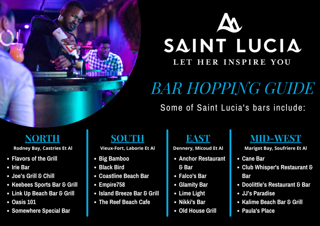 Bar Hopping Guide - Saint Lucia
